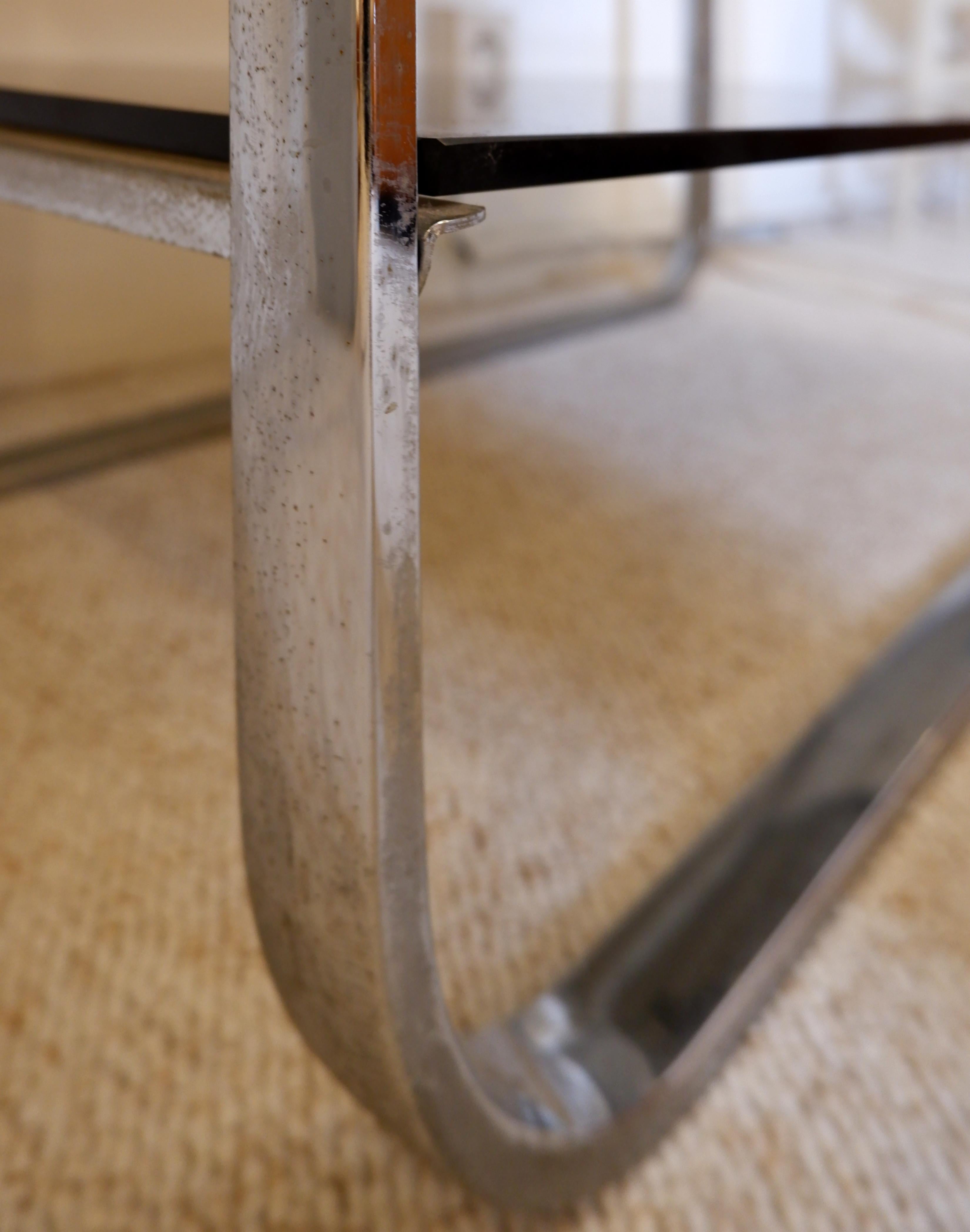 Chrome arc shelf For Sale at 1stDibs