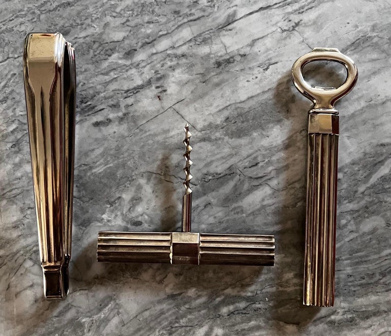 Chrome Bar Set For Sale at 1stDibs