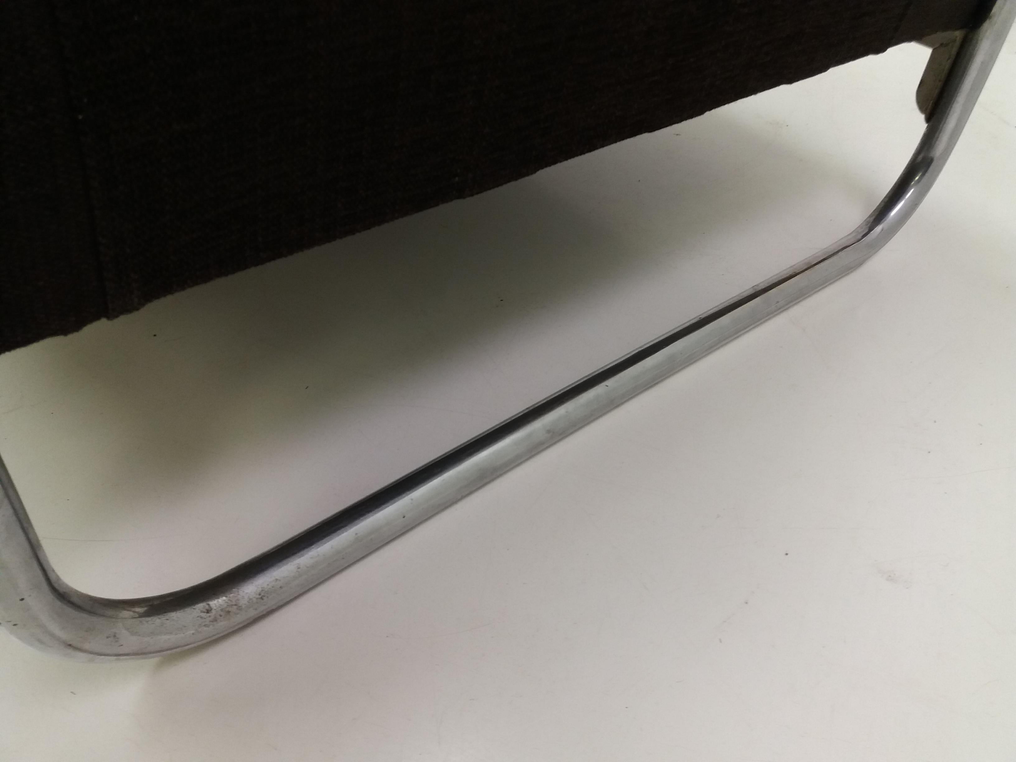 Chrome Bauhaus Robert Slezák 3-Seater Sofa, 1940s at 1stDibs | bauhaus ...