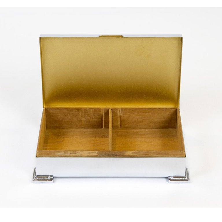 Chrome Box from England, circa 1910-1920 at 1stDibs