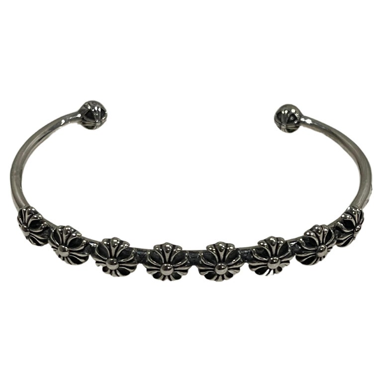 Chrome Hearts Bangle Plus Cross Bracelet For Sale at 1stDibs