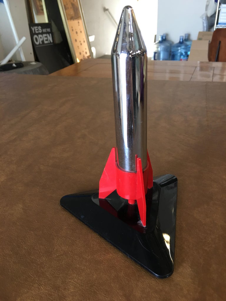 Chrome Jedco Rocket Tabletop Lighter, circa 1960 at 1stDibs | chrome ...