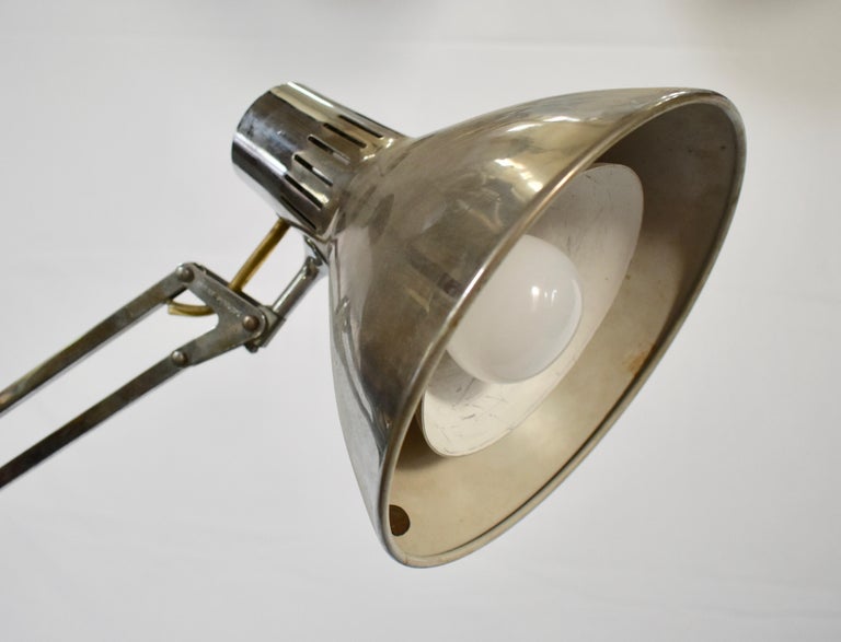 Chrome Luxo-Li Adjustable Drafting Light by Jacob Jacobsen at 1stDibs ...