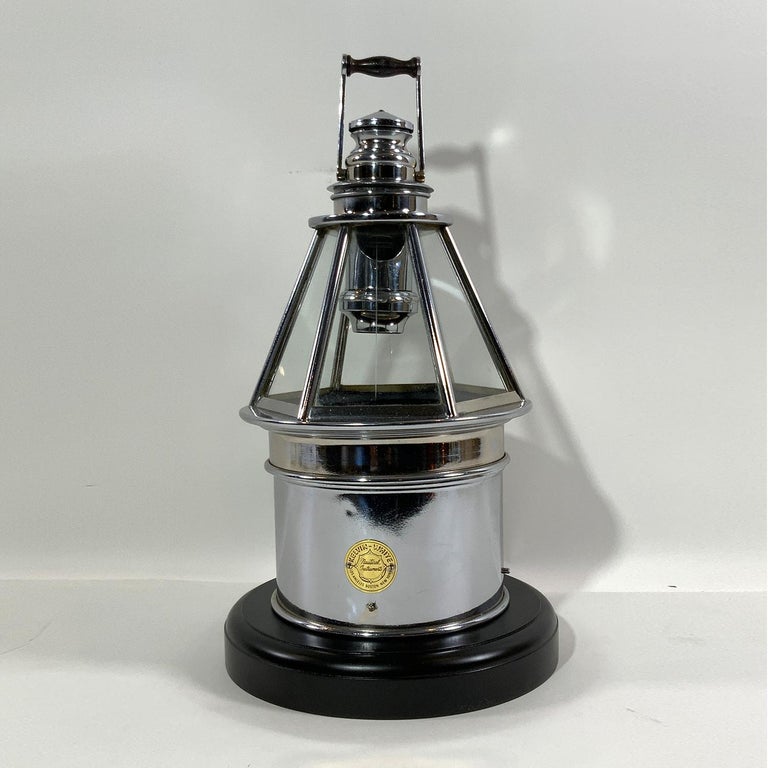 Chrome Plated Skylight Yacht Binnacle at 1stDibs