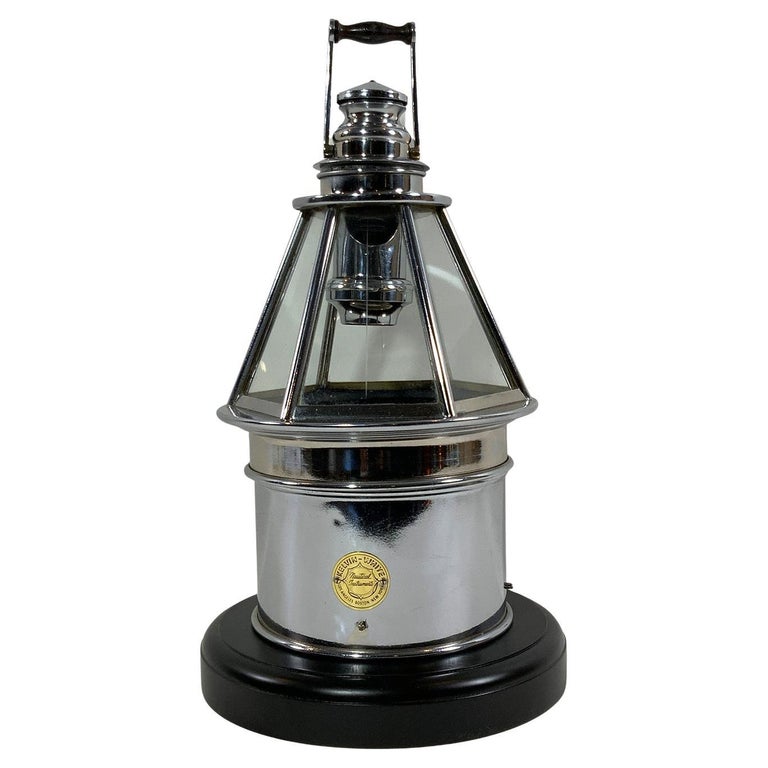 Chrome Plated Skylight Yacht Binnacle at 1stDibs