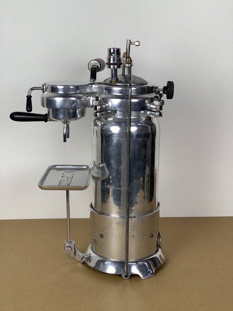 Chrome Plated Vintage Espresso Coffe Maker, 1930-40's '50293' For Sale ...