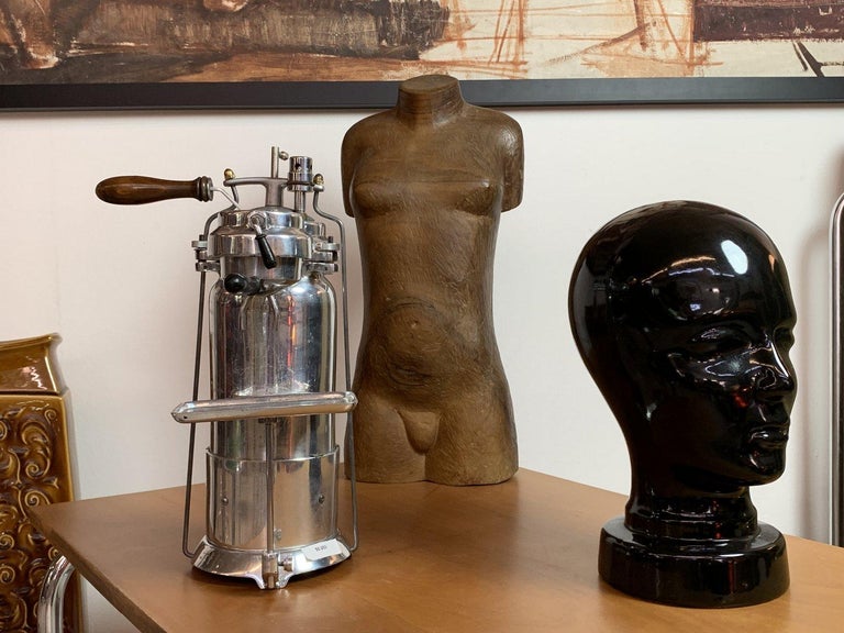Chrome Plated Vintage Espresso Coffe Maker, 1930-40's '50293' For Sale ...