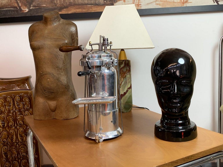 Chrome Plated Vintage Espresso Coffe Maker, 1930-40's '50293' For Sale ...