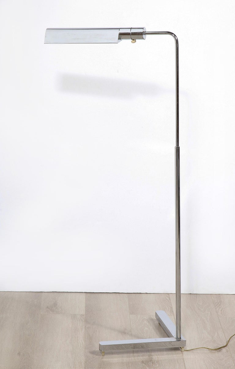 Chrome Reading Lamp by Casella at 1stDibs