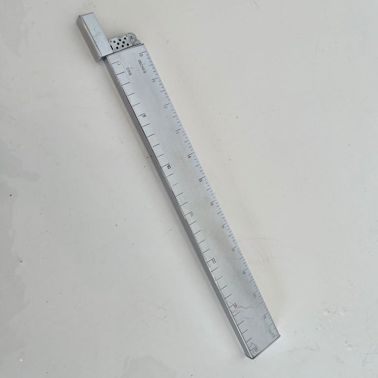 Chrome Ruler Lighter For Sale at 1stDibs