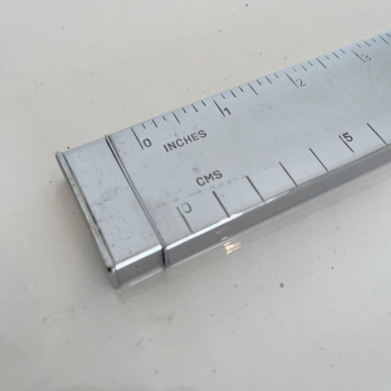 Chrome Ruler Lighter For Sale at 1stDibs