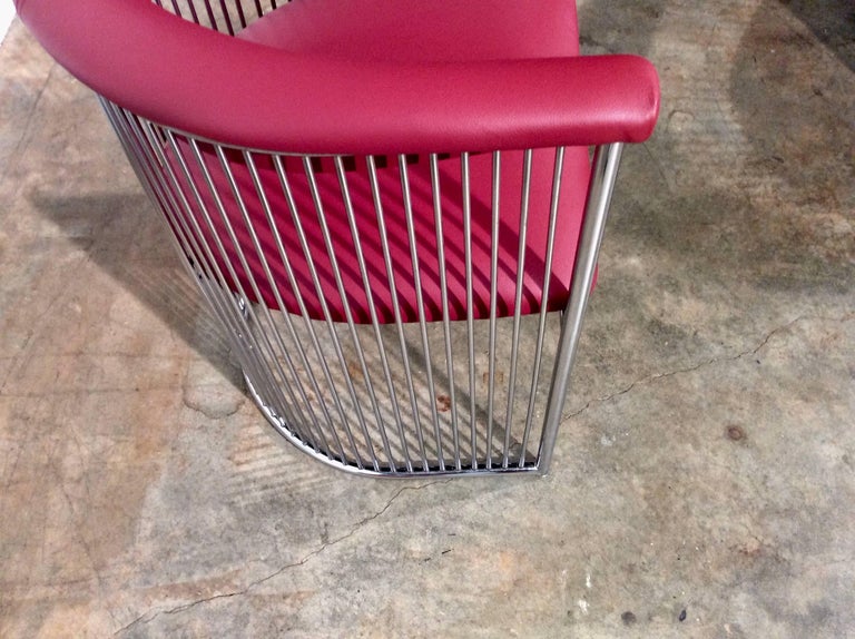 Chrome Wire Dining Set Designed by Arthur Umanoff for Contemporary ...