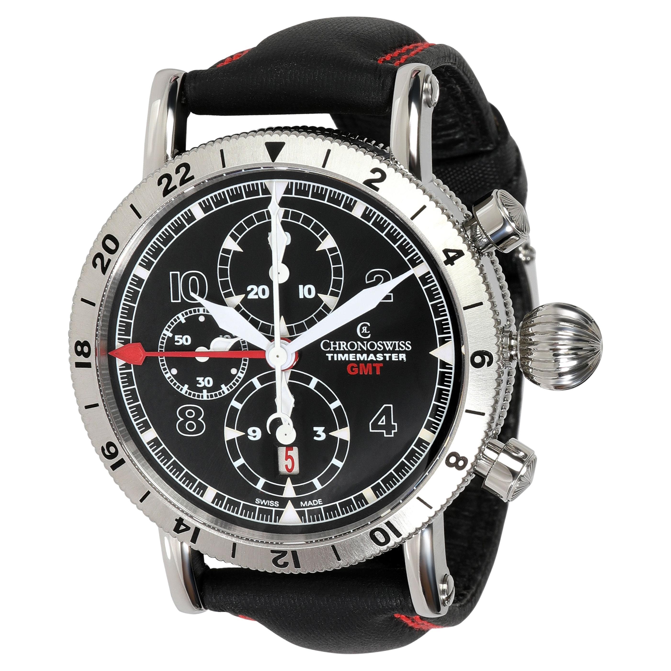 Chronoswiss Yellow Gold and Steel Opus Skeletonized Chronograph at 1stDibs