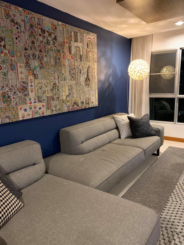 Chrysalis Sky by Ango, Modern Silk Cocoon Floor Lamp For Sale at 1stDibs