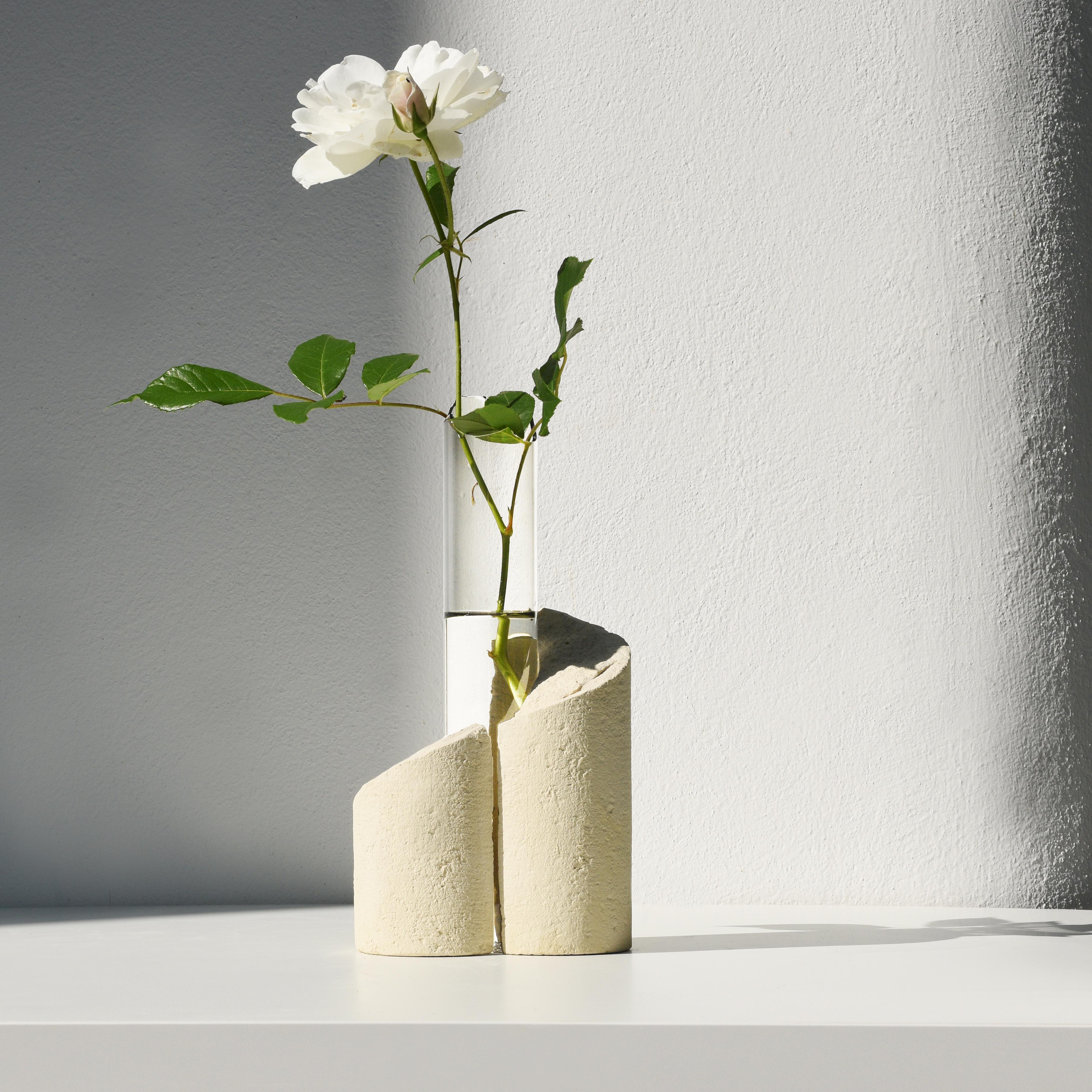 Chrysallis N°1, Contemporary Yellow Vase by Coki For Sale at 1stDibs