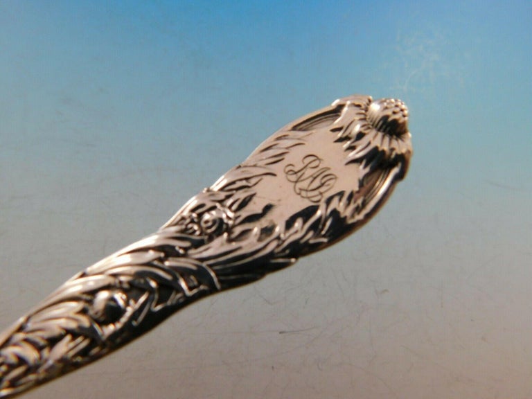 Chrysanthemum by Tiffany and Co. Sterling Silver Jelly Server Scalloped ...