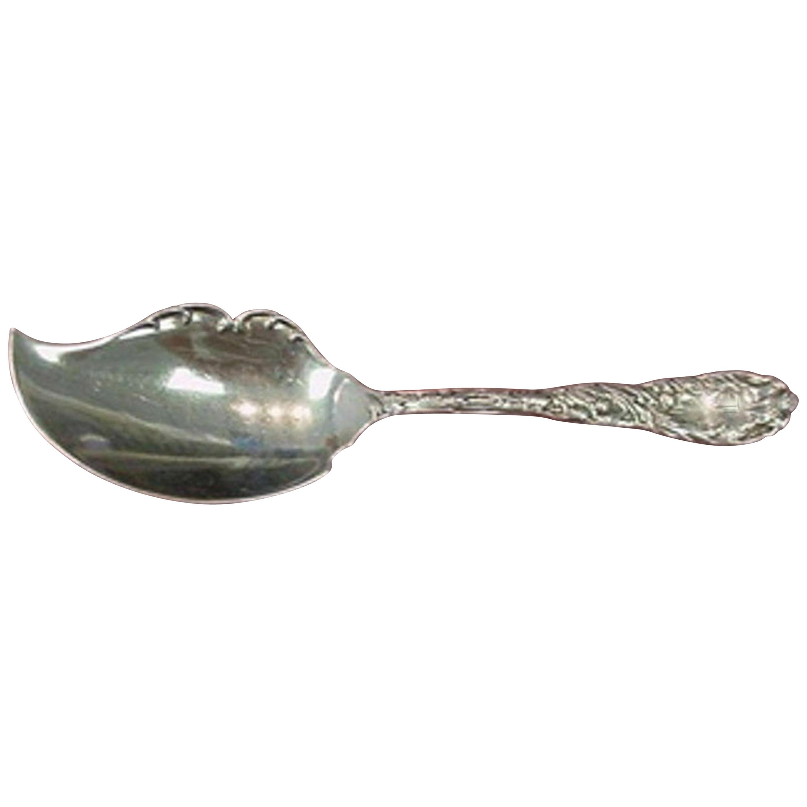 Sterling Silver Gilt and Enamel Servers Chrysanthemum Durgin, circa ...