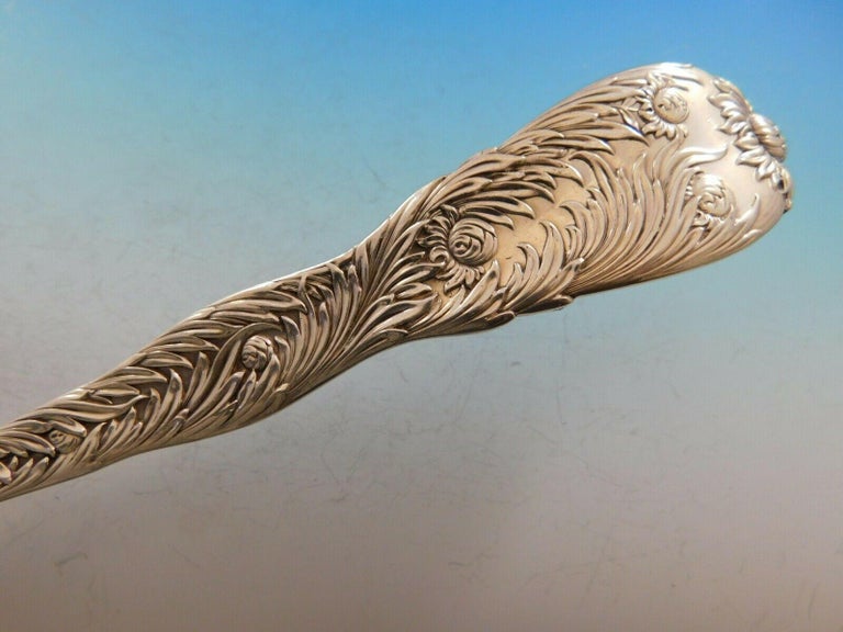 Chrysanthemum by Tiffany and Co. Sterling Silver Oyster Ladle For Sale ...