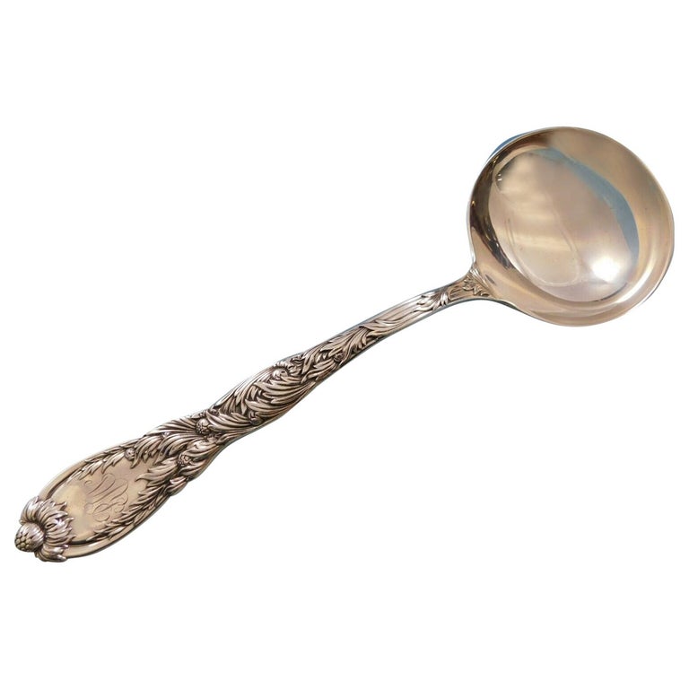 Chrysanthemum by Tiffany and Co. Sterling Silver Soup Ladle For Sale at ...