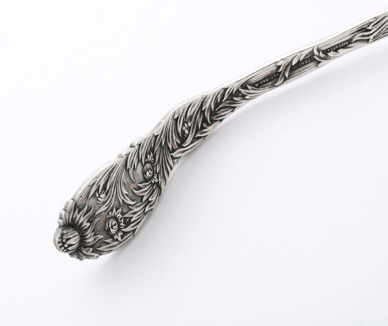 Chrysanthemum by Tiffany Sterling Silver Claret Ladle Twist Handle For ...