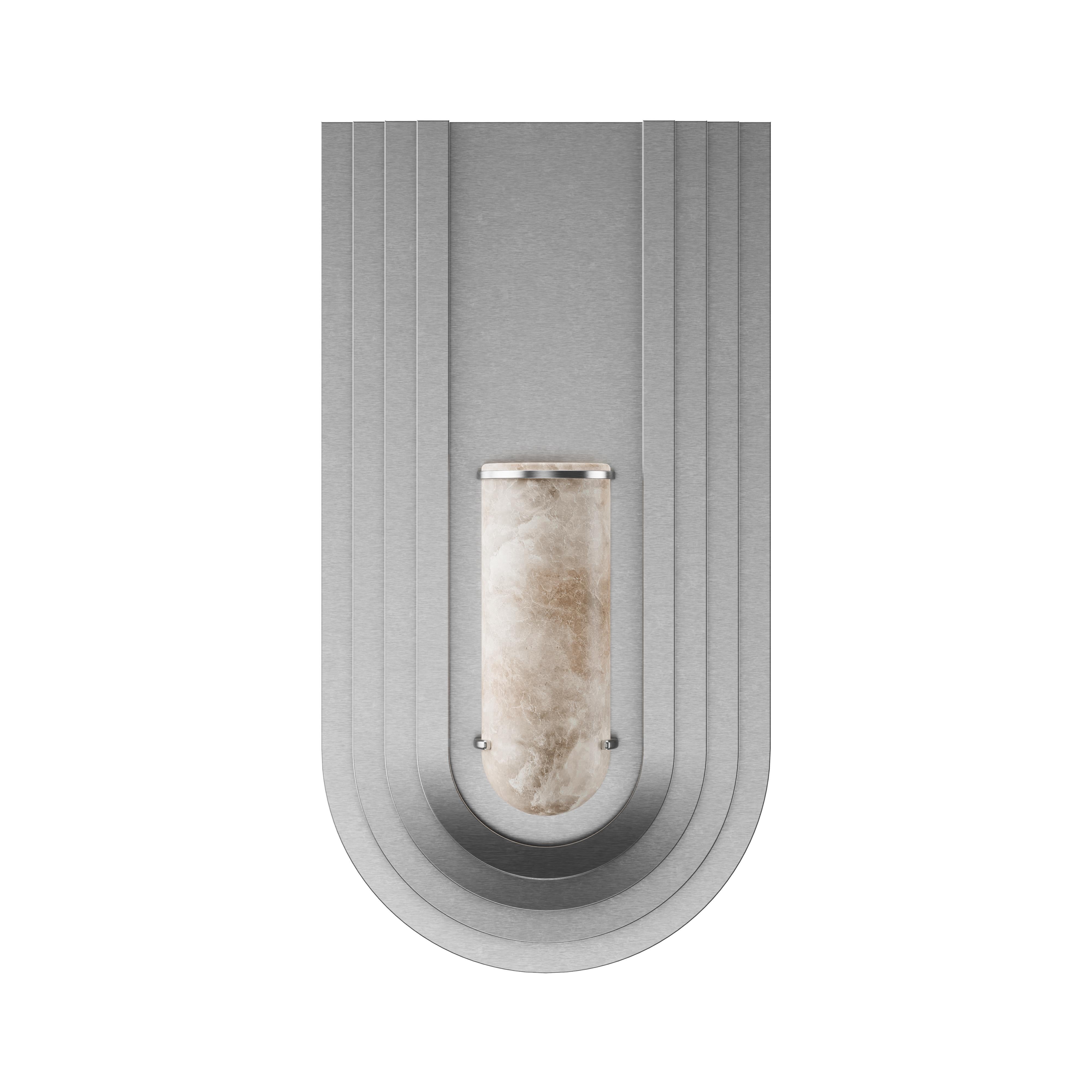 Chrysler Wall Lamp Lamp Made in Portugal by Porus Studio Alabaster ...