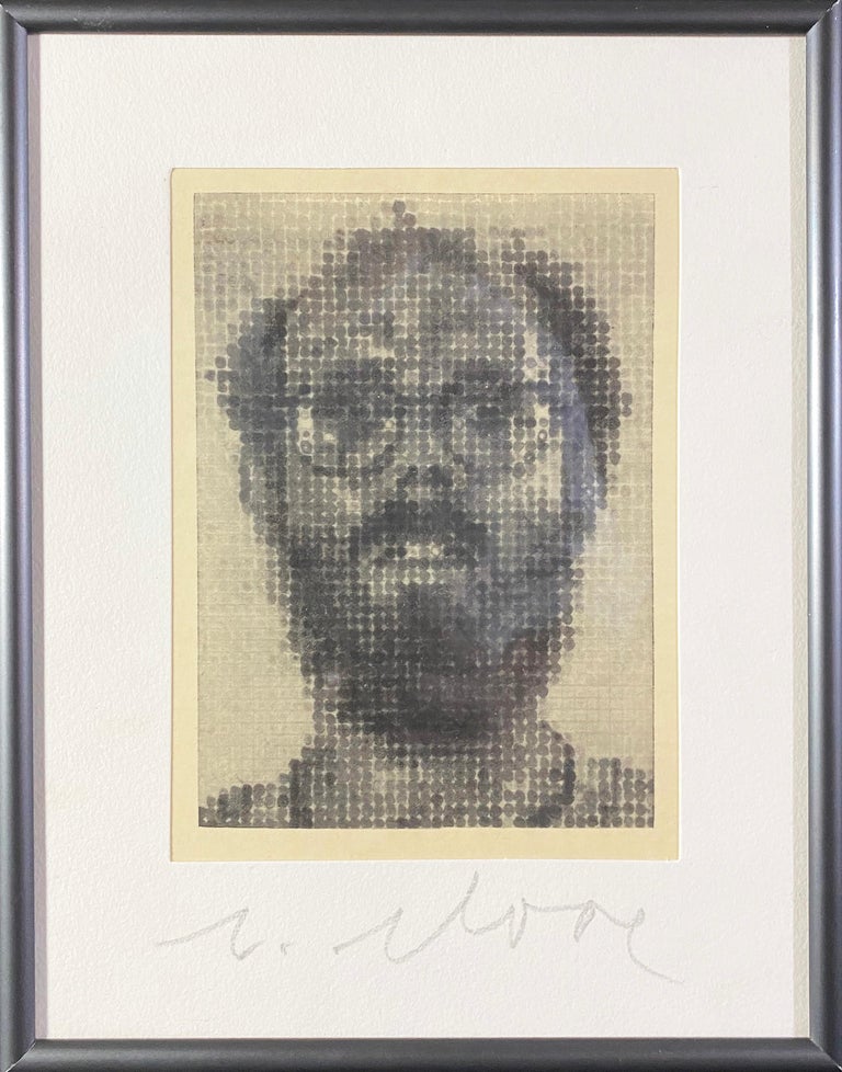 Chuck Close - Self-Portrait For Sale at 1stDibs