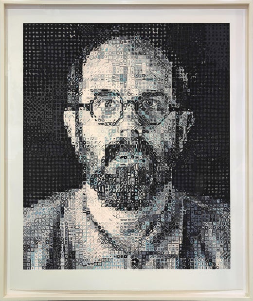 Chuck Close - Self Portrait at 1stDibs