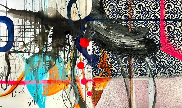 Chuck Hipsher - Transmission, Contemporary Oversized Abstract Street ...