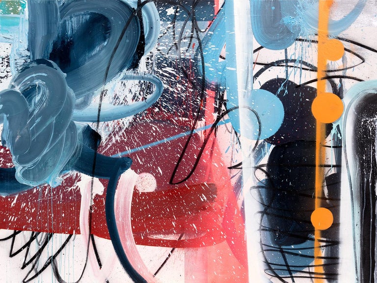 Chuck Hipsher - Love Spin mixed media art abstract painting 2022 For ...