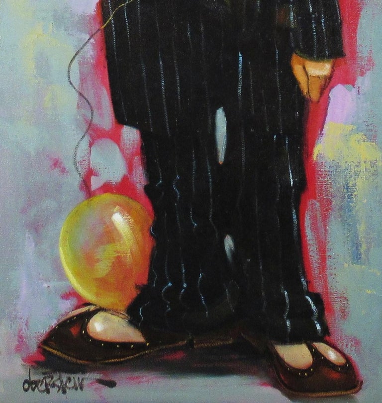 Chuck Oberstein - Clown with Balloons For Sale at 1stDibs | oberstein ...