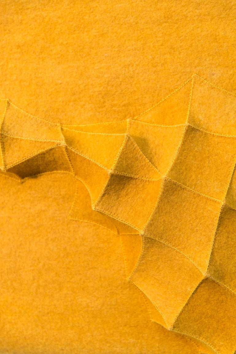 Chung-Im Kim - Mutation 4 - yellow, geometrical, 3D, biomorphic ...