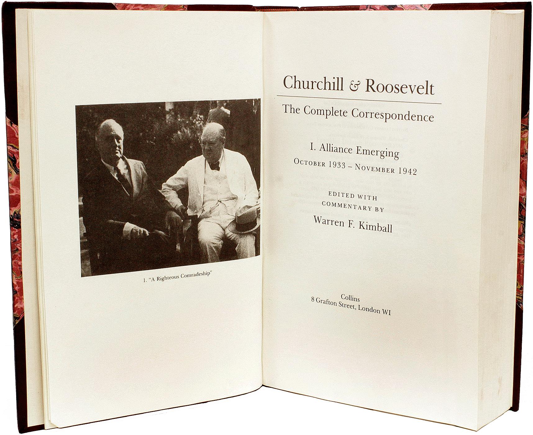 Churchill and Roosevelt The Complete Correspondence. FIRST EDITION - 3 ...