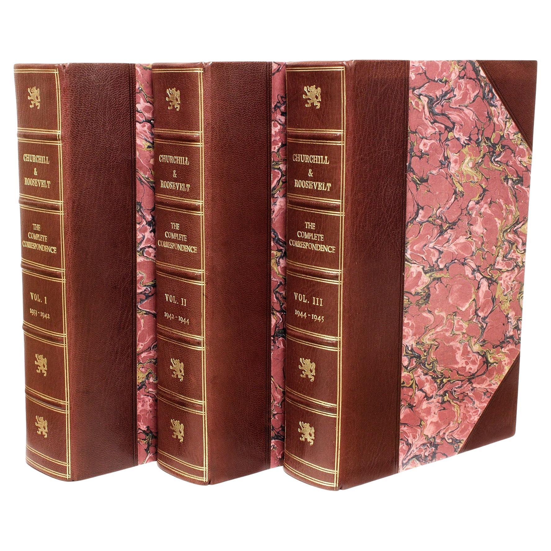 CHURCHILL. History of The English-Speaking Peoples - ALL FIRST EDITIONS ...