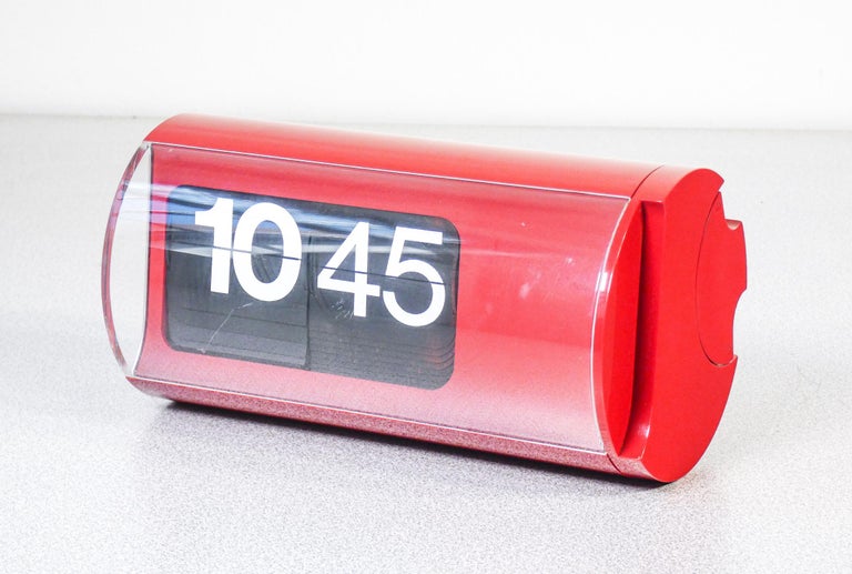 Cifra 3 table clock, design by G. VALLE for SOLARI UDINE. MOMA numbered ...