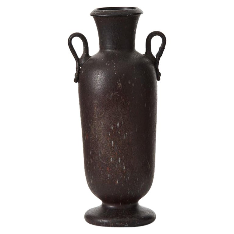 Cimbro Bormioli Blown Glass Vase for S.A.V., Italy, C1930 at 1stDibs