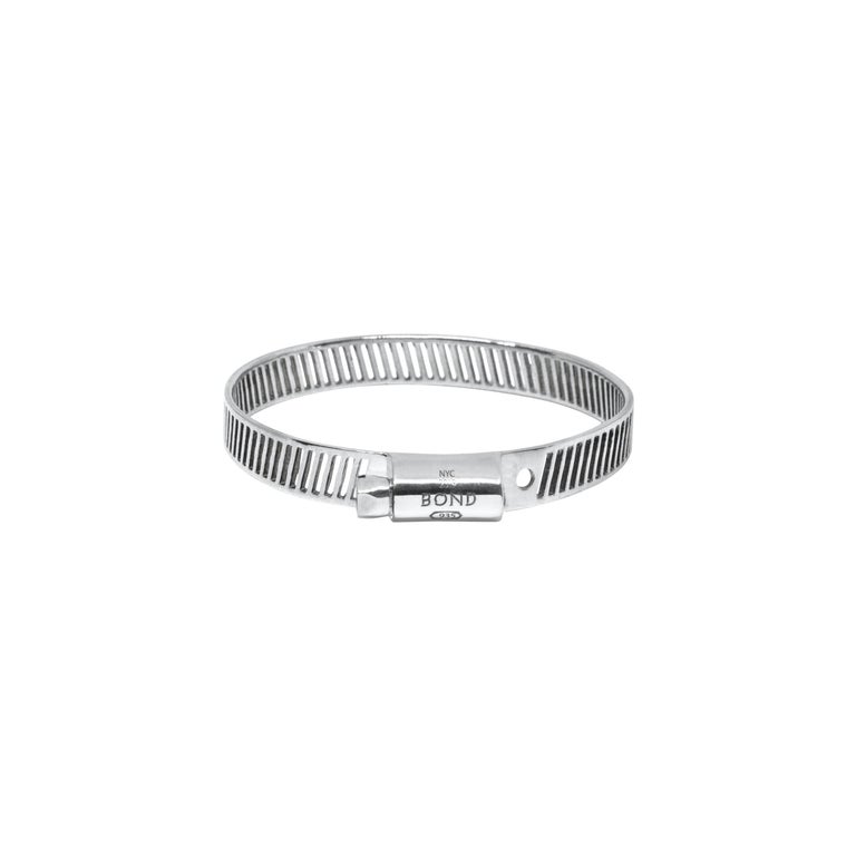 Cinch Bangle, 935 Silver For Sale at 1stDibs