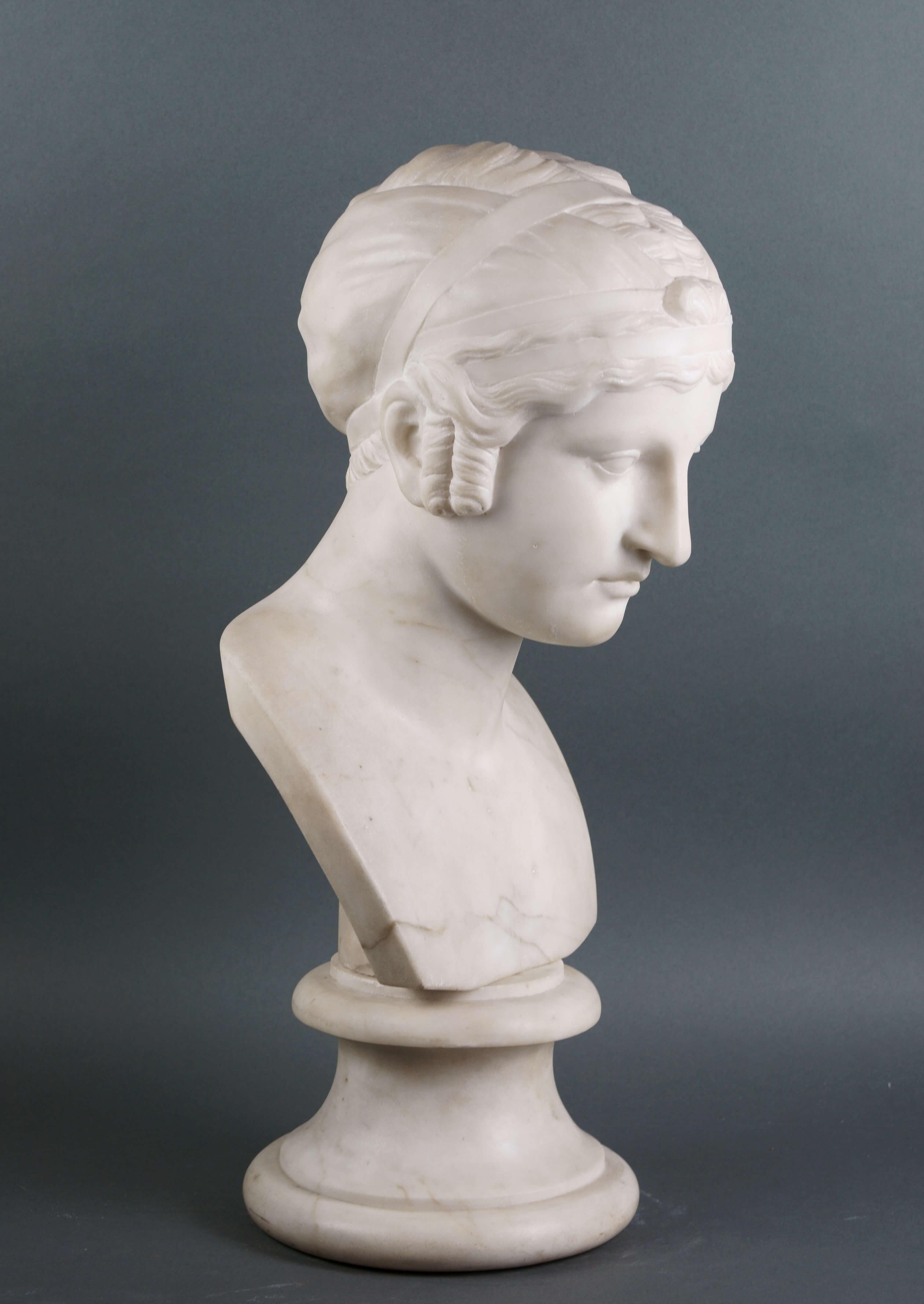 Unknown - Venus Colca Neoclassical Marble Sculpture early 19th century ...