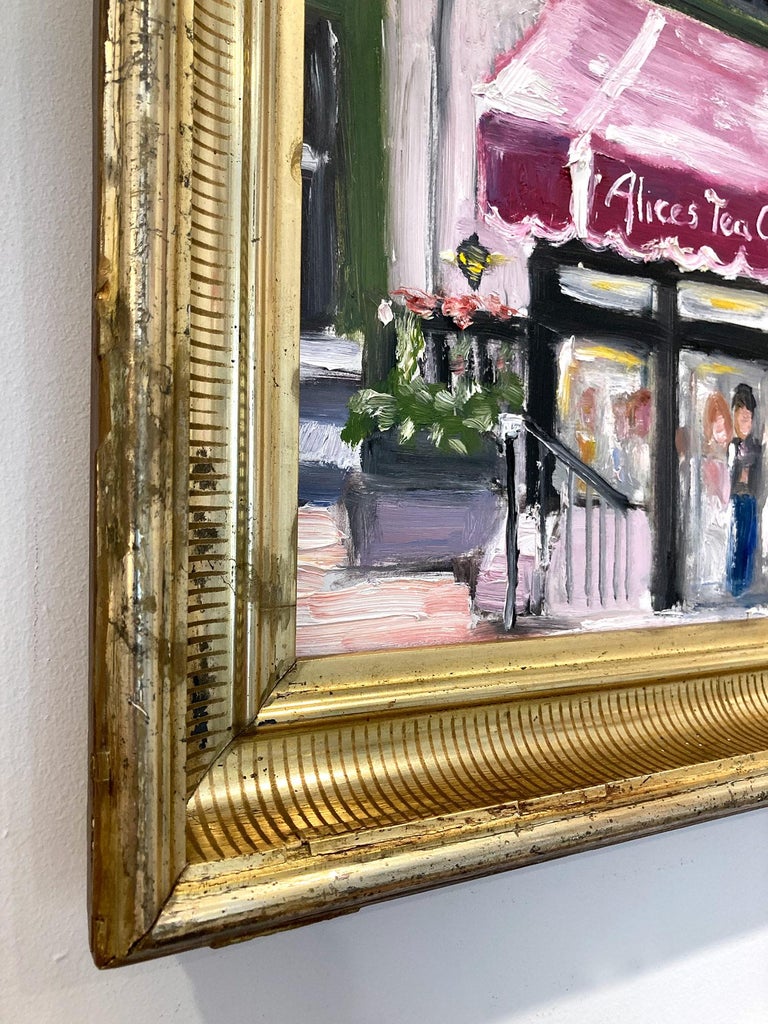 Cindy Shaoul - "Alice's Tea Cup" West Village Restaurant Street Scene ...