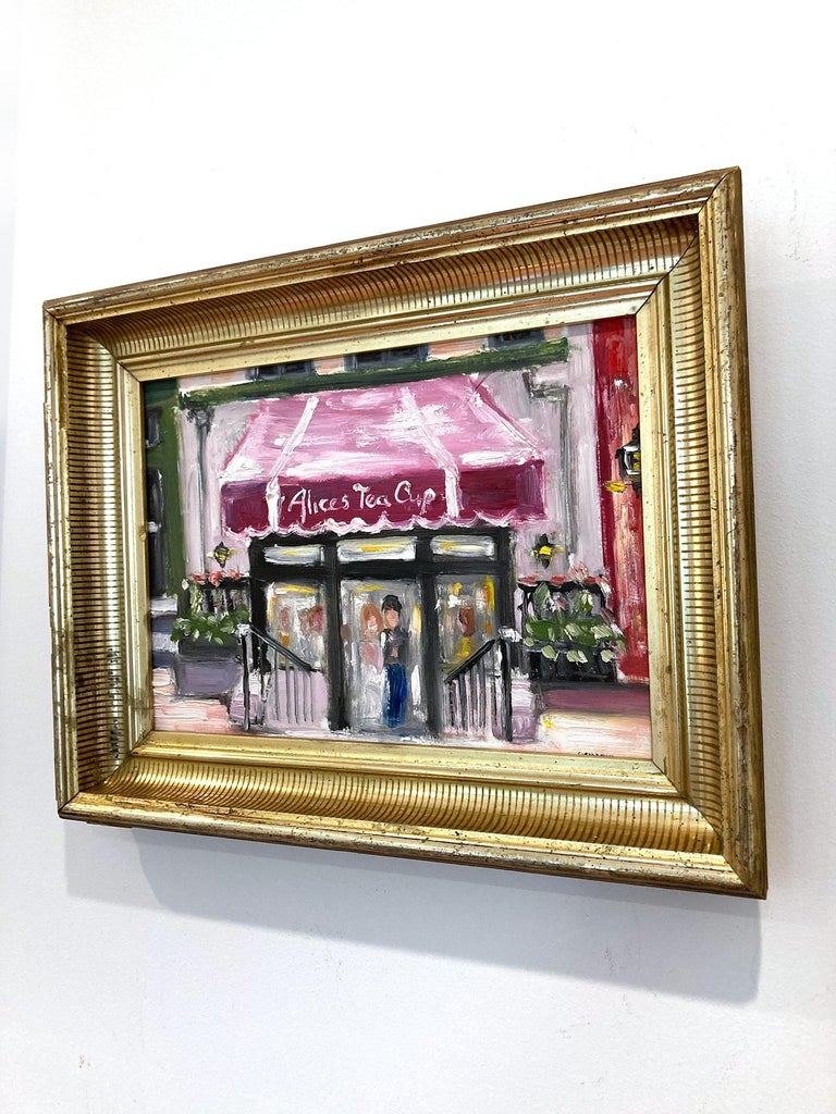 Cindy Shaoul - "Alice's Tea Cup" West Village Restaurant Street Scene ...