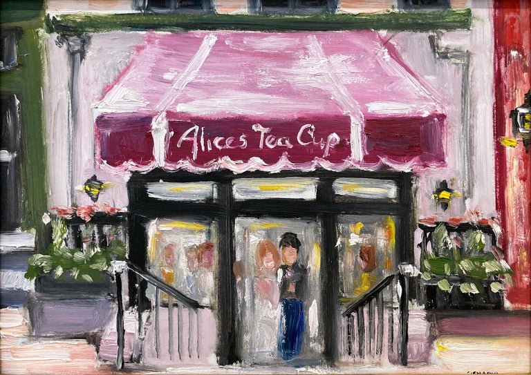 Cindy Shaoul - "Alice's Tea Cup" West Village Restaurant Street Scene ...