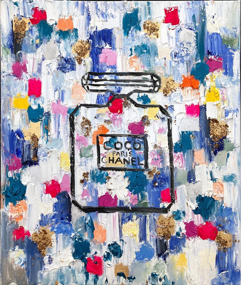 Cindy Shaoul - "Dripping Dots - Coco in Ibiza" Pop Art Chanel Perfume ...