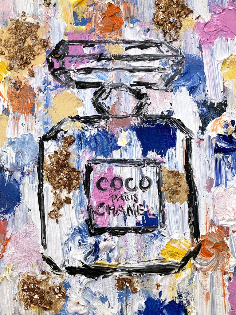 Cindy Shaoul - "Dripping Dots - Coco in Paris" Pop Art Chanel Perfume ...