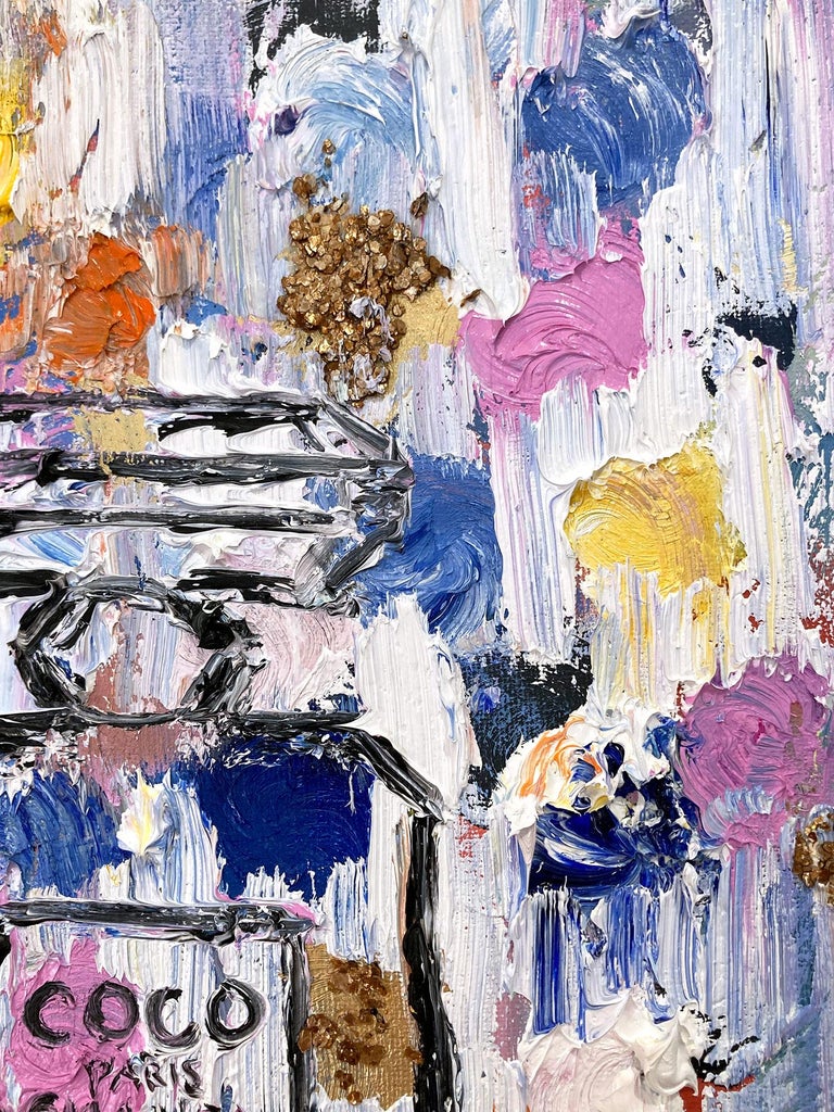 Cindy Shaoul - "Dripping Dots - Coco in Paris" Pop Art Chanel Perfume ...