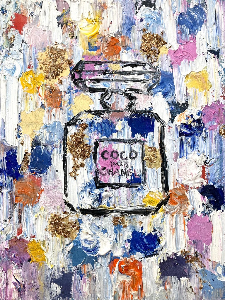 Cindy Shaoul - "Dripping Dots - Coco in Paris" Pop Art Chanel Perfume ...