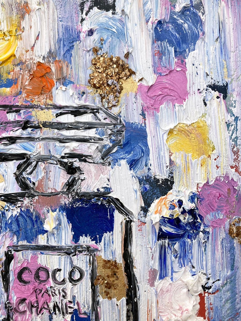 Cindy Shaoul - "Dripping Dots - Coco in Paris" Pop Art Chanel Perfume ...