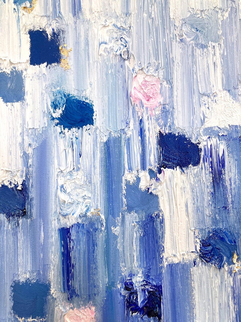 Cindy Shaoul - "Dripping Dots - Gramercy" Colorful Gradient Abstract ...