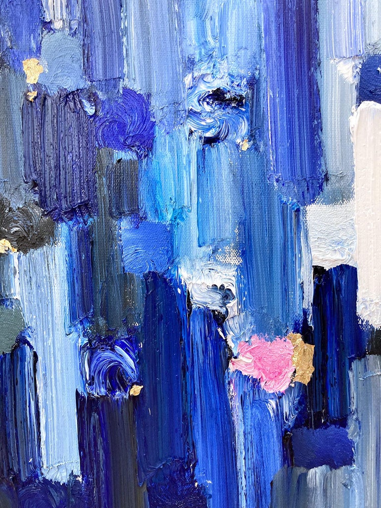 Cindy Shaoul - "Dripping Dots - Gramercy" Colorful Gradient Abstract ...