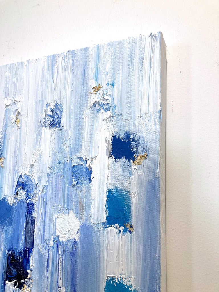 Cindy Shaoul - "Dripping Dots - Gramercy" Colorful Gradient Abstract ...