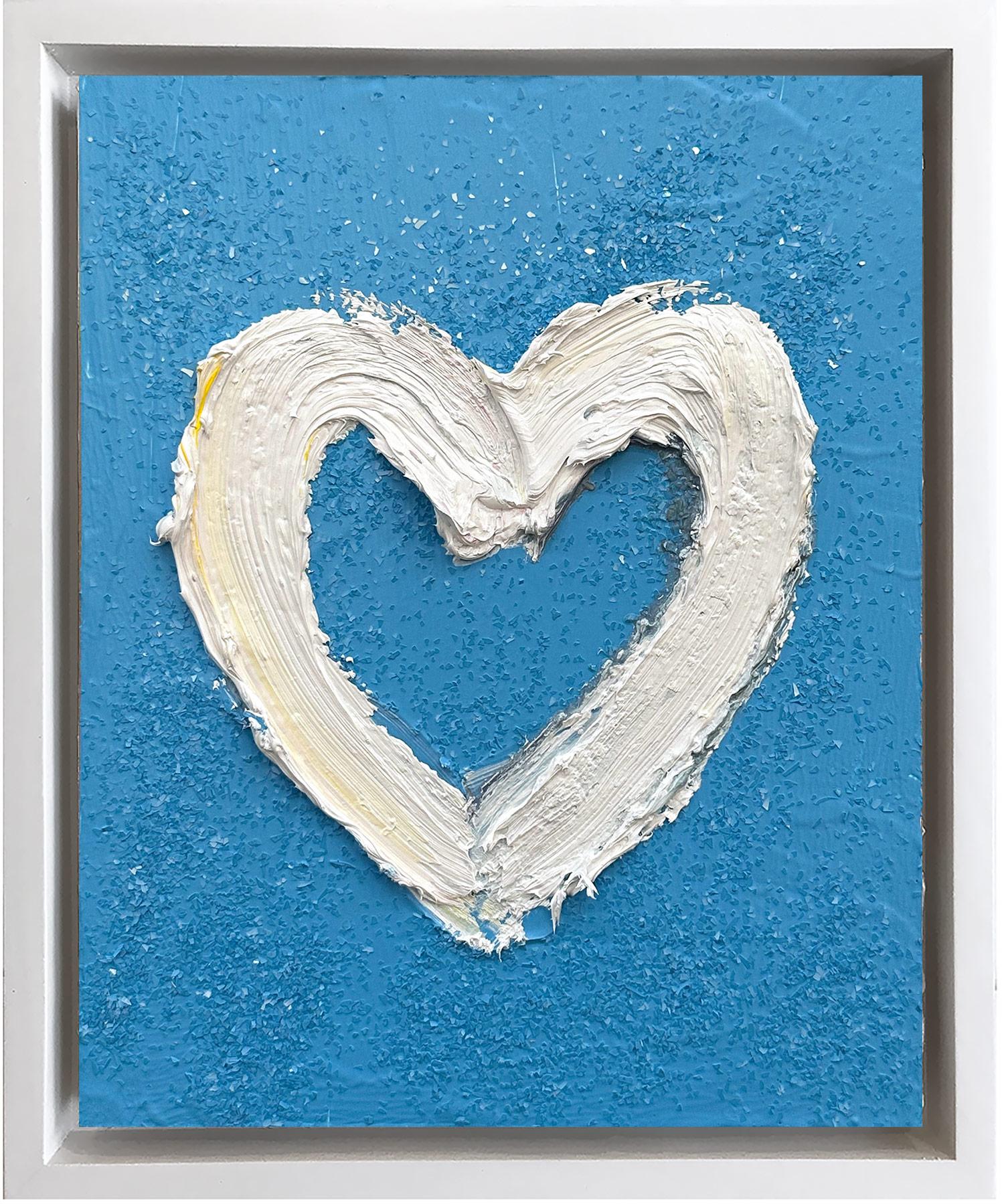 Cindy Shaoul - "My Breakfast at Tiffany's Heart" Oil Painting with ...