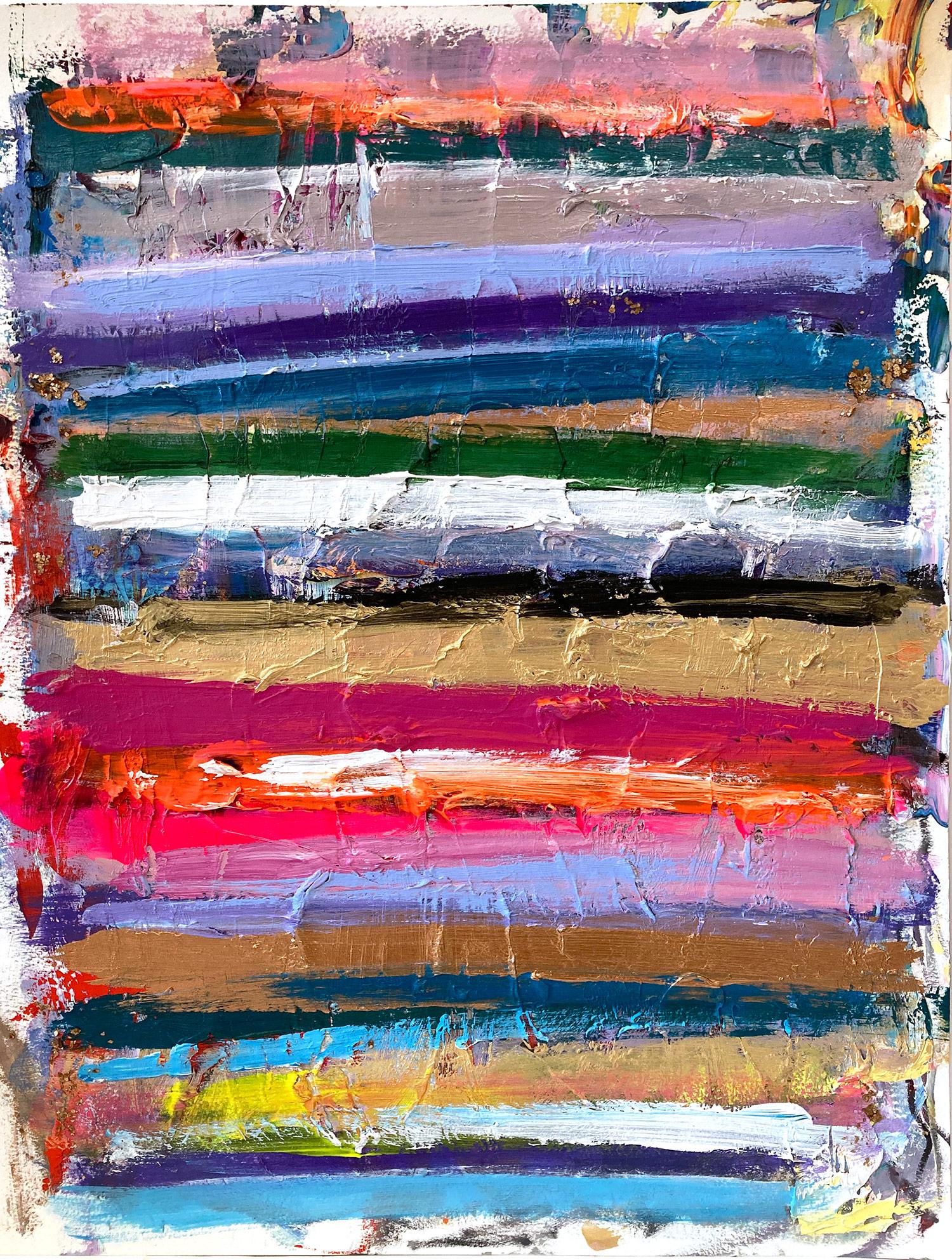 Cindy Shaoul - "My Horizon - Barcelona" Abstract Color Field ...